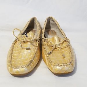 Sperry | Shoes | Sperry Champagne Croc Patent Leather Boatshoes 65 ...